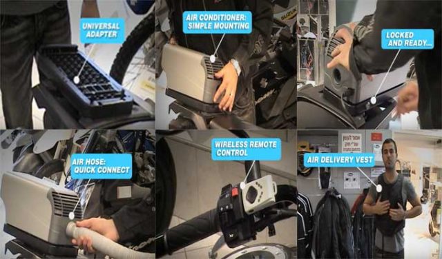 EntroSys Motorcycle Air Conditioning, AC Untuk Sepeda Motor